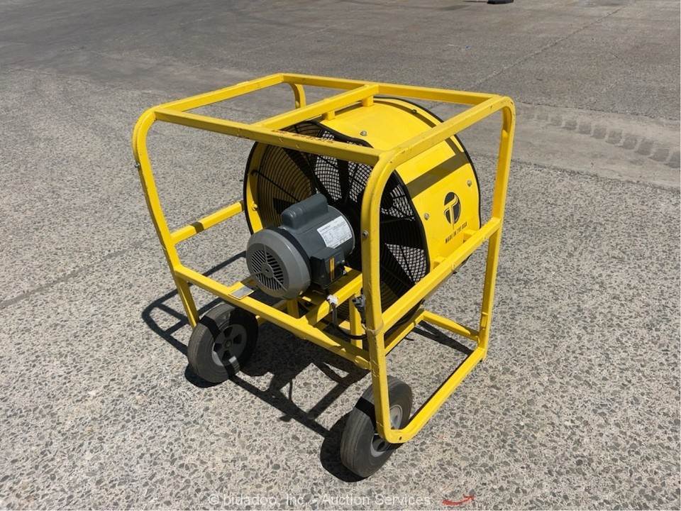 2018 Tempest 24-HD 24" Blade Hazardous-Location Industrial Mobile Fan ...