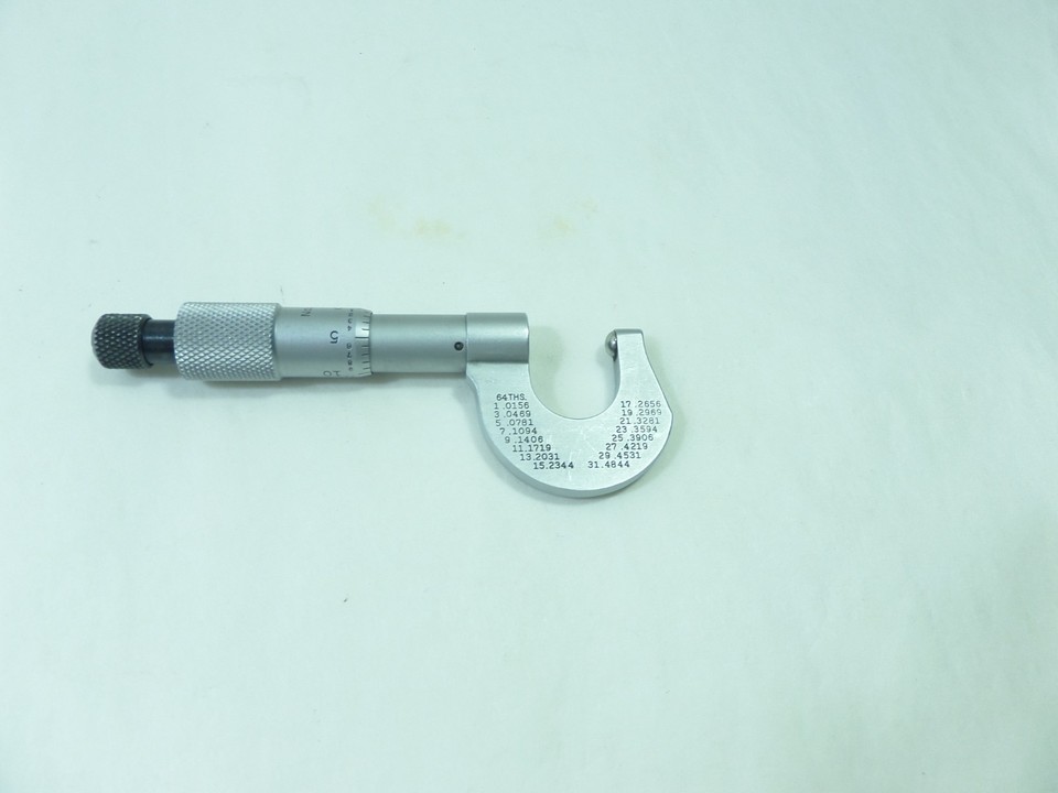 STARRETT OUTSIDE MICROMETER # 576 .. ROUNDED ANVIL ... 0 - 1/2 | eBay