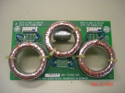 APC 640-0281A CURRENT XMFR UNIT MOD FOR SYMMETRA PX UPS 80KVA | eBay