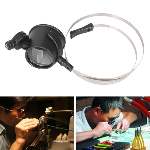 For Watchmakers Monocular Magnifying Glass Jewelers Eye Loupe Loop ...
