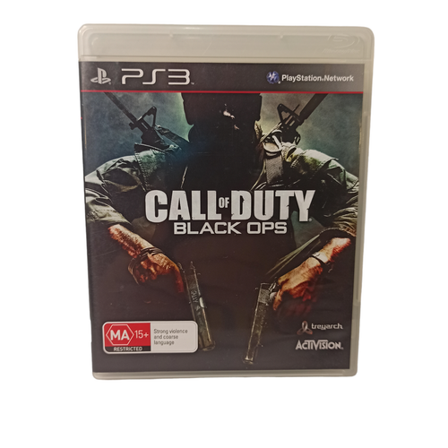 PS3 PlayStation 3 Call Of Duty Black Ops Video Game Action War Military ...