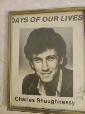 CHARLES SHAUGHNESS PHOTO IN FRAME | eBay
