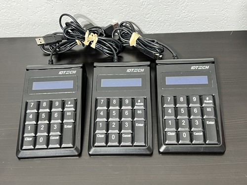 (3) ID Tech SecureKey Keypad - Black - IDKE-534833BL | eBay