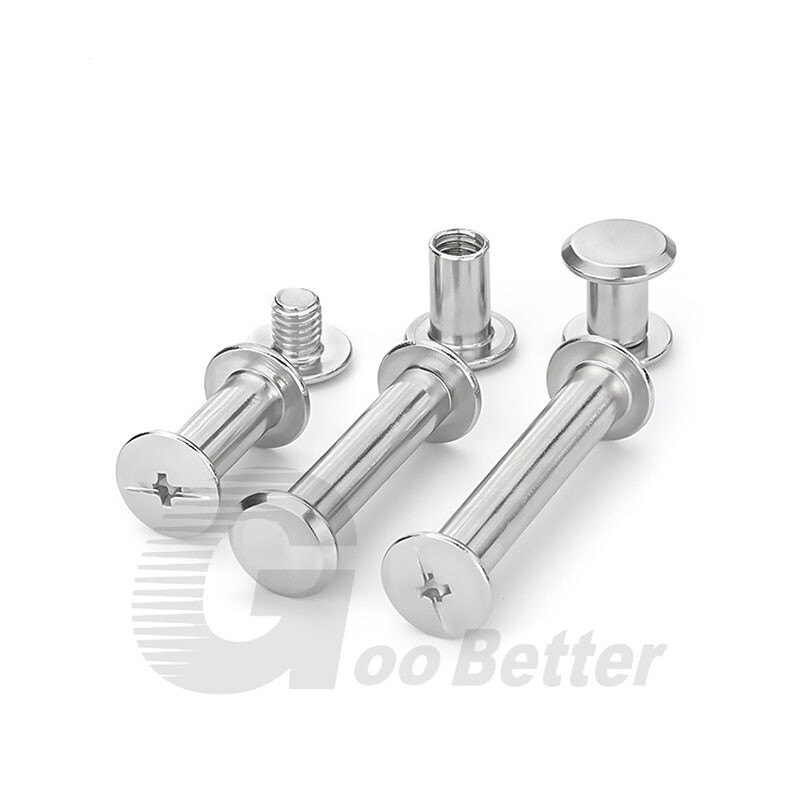 A2 Stainless Chicago Screws Belt Screws Leather Craft Stud Bind Rivet ...