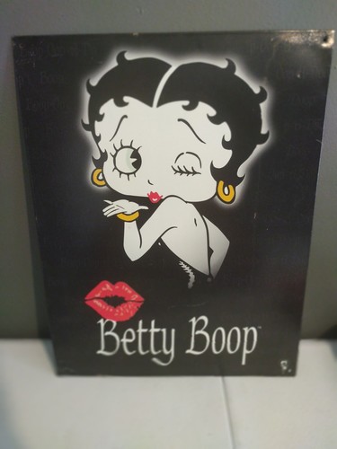Betty Boop kiss 12”x16” tin metal hanging sign Boop-Oop-A-Doop FAST ...