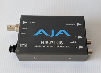 AJA HI5-PLUS Hd/sd to HDMI Converter | eBay