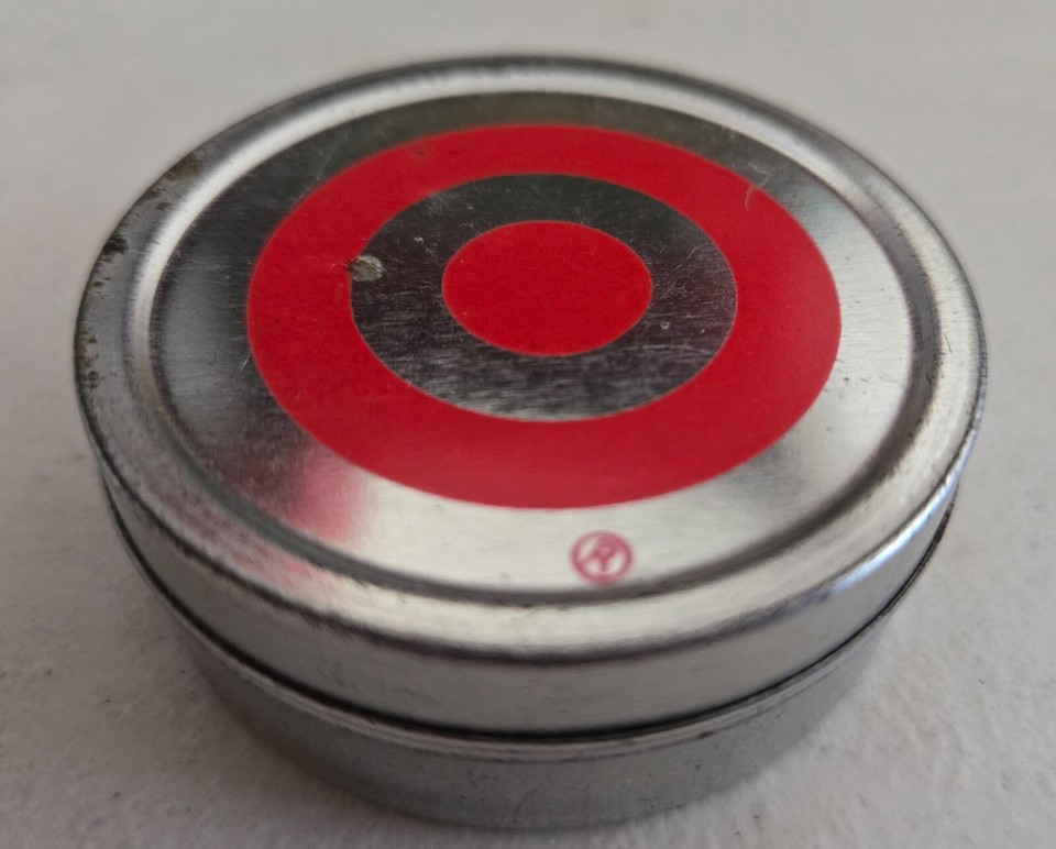 RARE Target magnetic poseable dog Bullseye with metal tin collectible ...