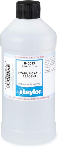 TAYLOR TECHNOLOGIES INC R-0013-E CYANURIC ACID 16 OZ | eBay