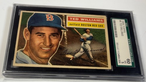 1956 Topps Baseball Ted Williams #5 SGC 5 | eBay