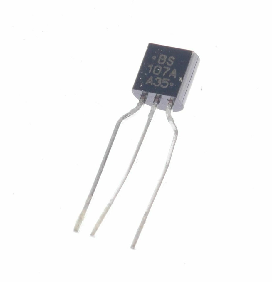 ON BS107A TO-92 Small Signal MOSFET 250mA 200V! 10 STÜCK! NEU! | eBay.de