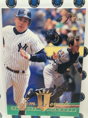 1994 Flair Jim Leyritz #83 New York Yankees | eBay