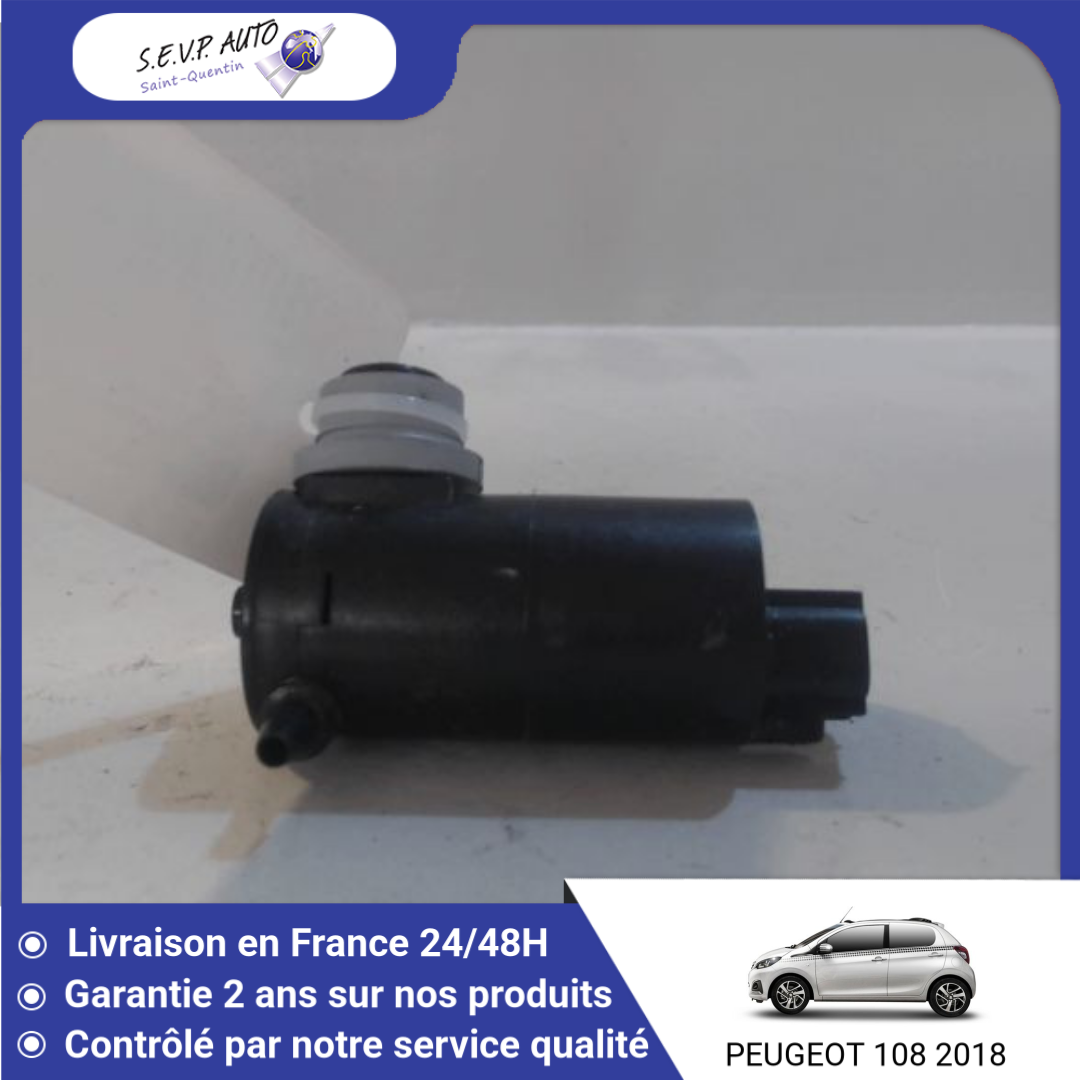 🇫🇷 POMPE LAVE-GLACE AVANT PEUGEOT 108 ♻️ 1612502280 | eBay