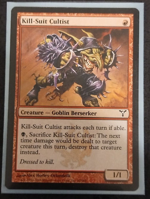 MTG Kill-Suit Cultist Dissension 65/180 Regular Common | eBay