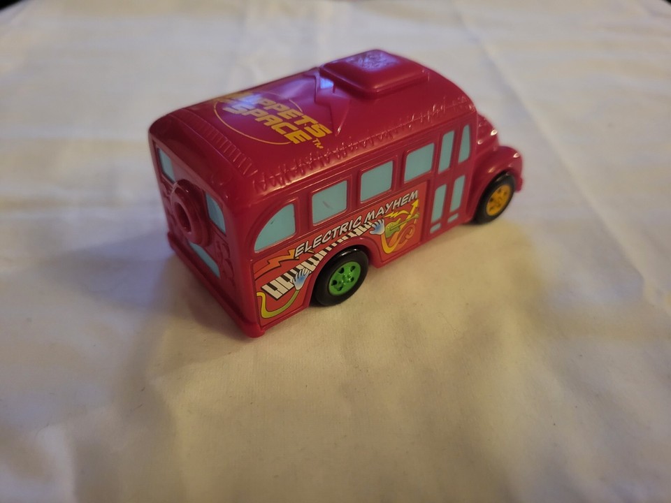 Muppets From Space School Bus 3.5" Viewer Toy Wendy's 1999 Eectric ...