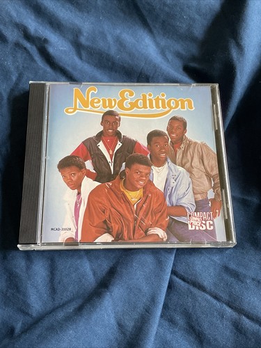 NEW EDITION s/t 1984/90 1ST PRESS CD w/OBI OOP BELL BIV DEVOE Bobby ...