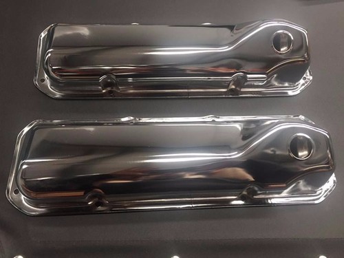 NEW 351 302 CLEVELAND ROCKER COVERS CHROME SUIT XW XT XY ZD ZA XA XB ...