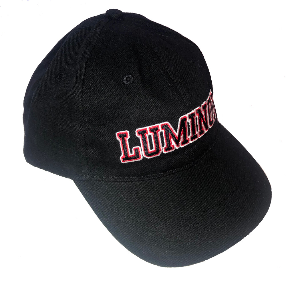 RARE, NEW CONDITION Genuine LUMINOX Essential Gear Black/Red Cap 1 Size ...