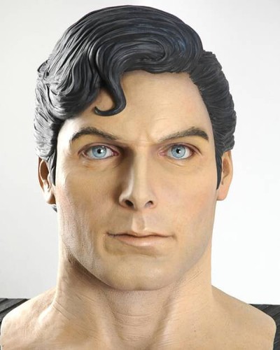 Christopher Reeve Life Size Superman Bust 1:1 Clark Kent Resin Bust ...