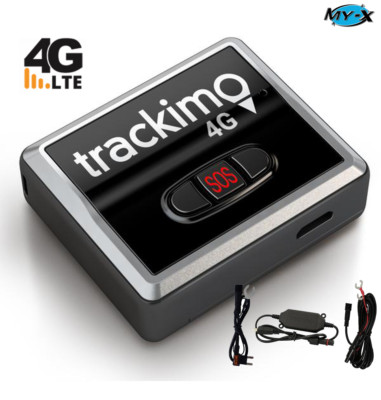 Trackimo 4G Universal + Car Kit - Localizzatore Satellitare 4G/GPS/GSM ...