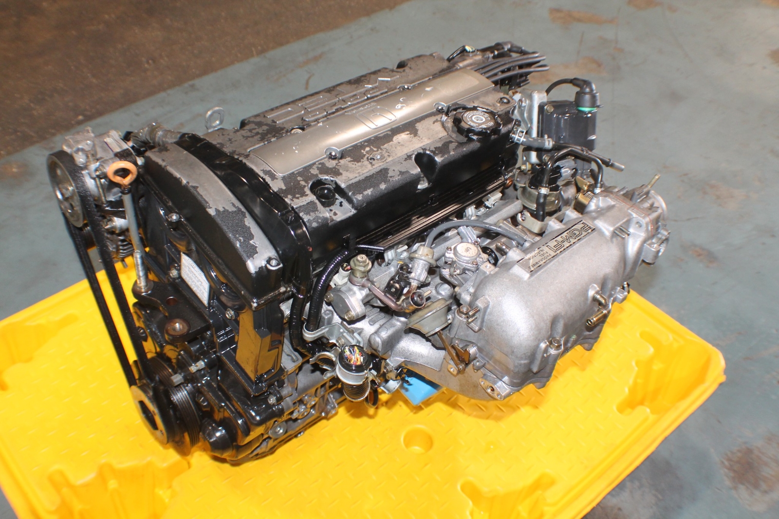 1992-1995 Honda Prelude 2.2L DOHC VTEC Black Top OBD1 Engine h22a1 #1 ...