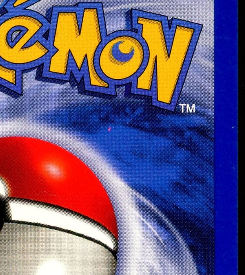 1999 Pokemon PIKACHU Base Set SHADOWLESS Edition INK ERROR Misprint ...