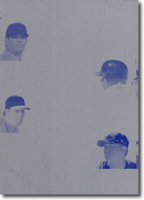 2012 Manny BANUELOS *Brandon JACOBS * Trevor MAY * Yao-Lin WANG Rookie ...