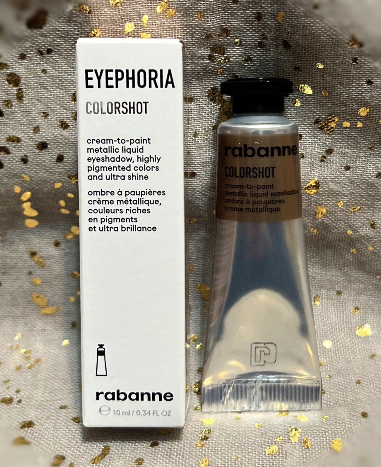 Rabanne Eyephoria Colorshot Liquid Eyeshadow in Meteor Light 62 10ml/0 ...