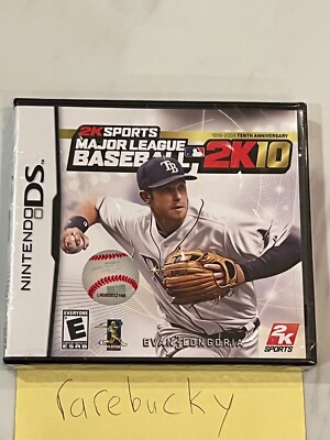 Major League Baseball 2K10 (Nintendo DS) NEW SEALED Y-FOLD NEAR-MINT ...
