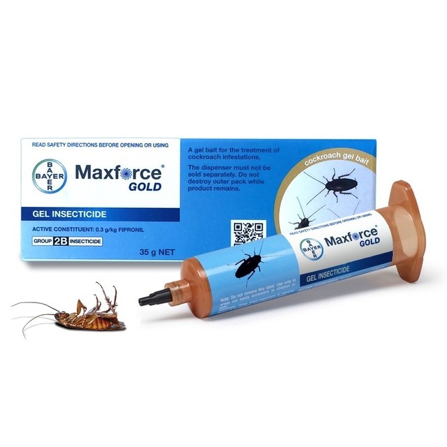 Bayer 35g Maxforce Gold Cockroach Gel Bait for sale online | eBay