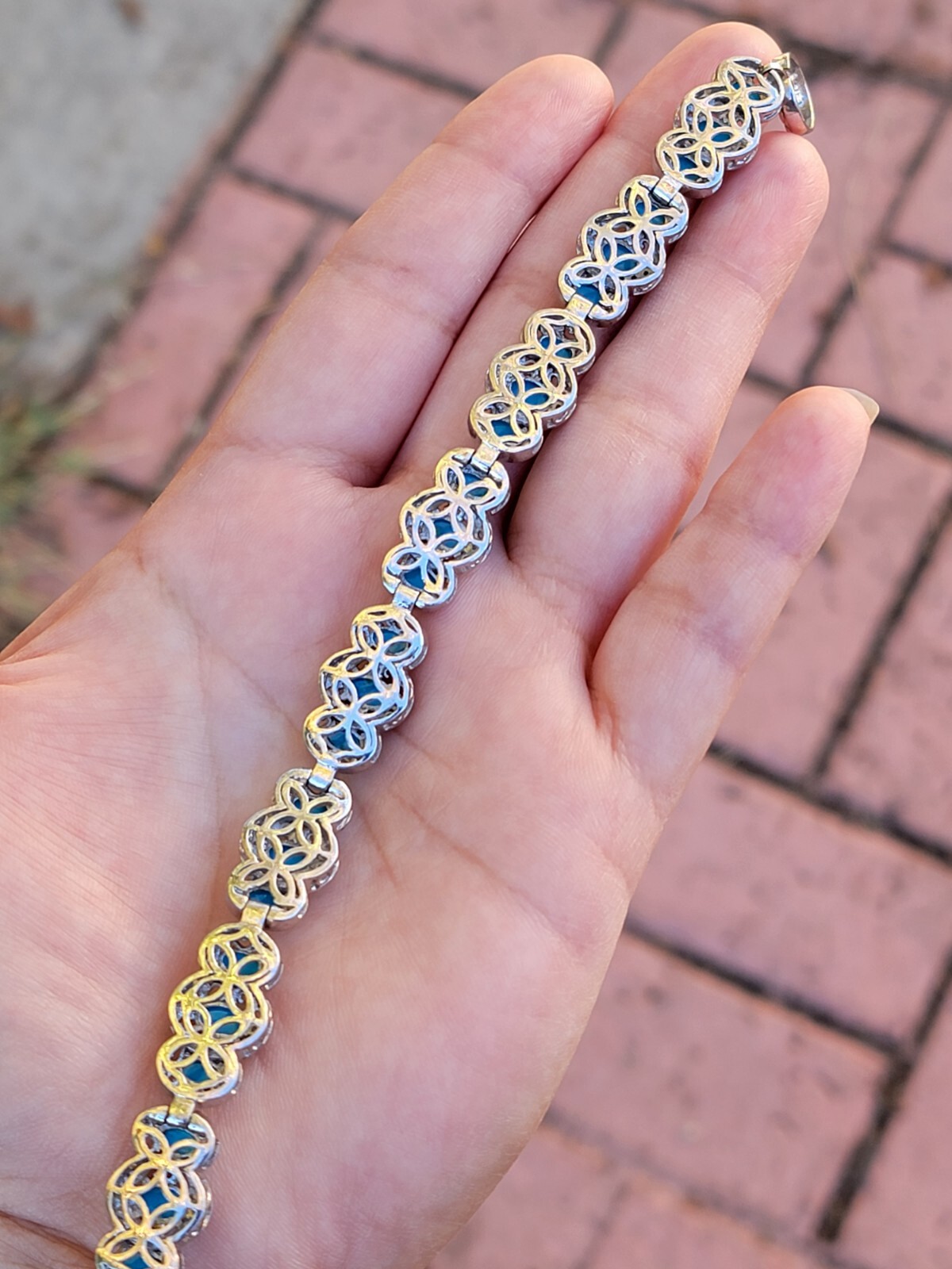 Chuck Clemency STS Sterling 925 Sleeping Beauty Turquoise Tanzanite ...