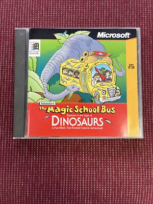 The Magic School Bus Explores In The Age of Dinosaurs PC Game | eBay