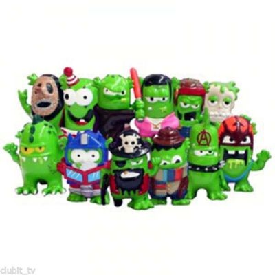 The Pocket Bogies 1" Collectible Green Bogie Figure Rare Snot Toy ...