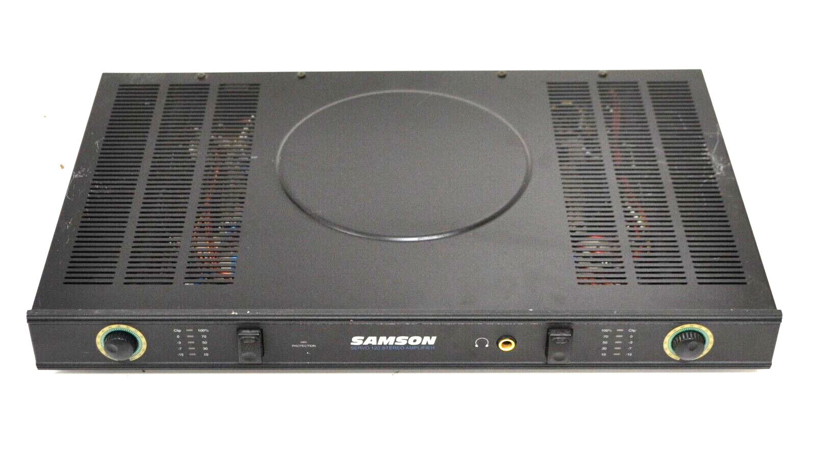 Samson Servo 120 1U 19" 120W 2-Channel Stereo Power Amplifier Amp | eBay