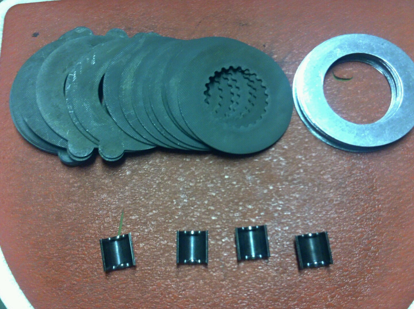 CORVETTE REAR END DIFFERENTIAL POSITRACTION CLUTCH PLATE KIT COMPLETE ...