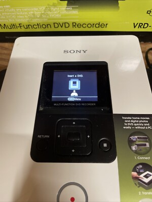 SONY VRD-MC5 DVDIRECT MULTI-FUNCTION DVD RECORDER NO POWER ADAPTER VRD ...