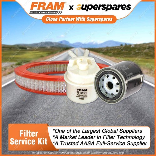 Fram Filter Service Kit Oil Air Fuel for Toyota Corolla AE71 10/1983 ...