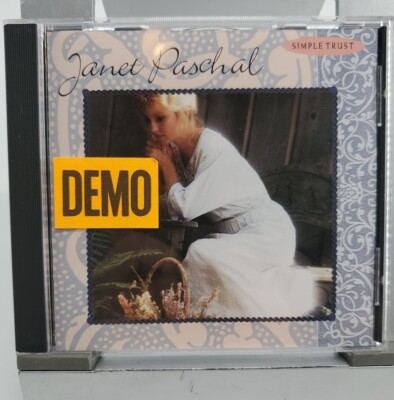 JANET PASCHAL - Simple Trust - CD VERY NICE In-store DEMO VG++ RARE ...