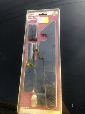 Ace Hardware 5286828 Heavy Duty Post Mount Gate Latch, | eBay