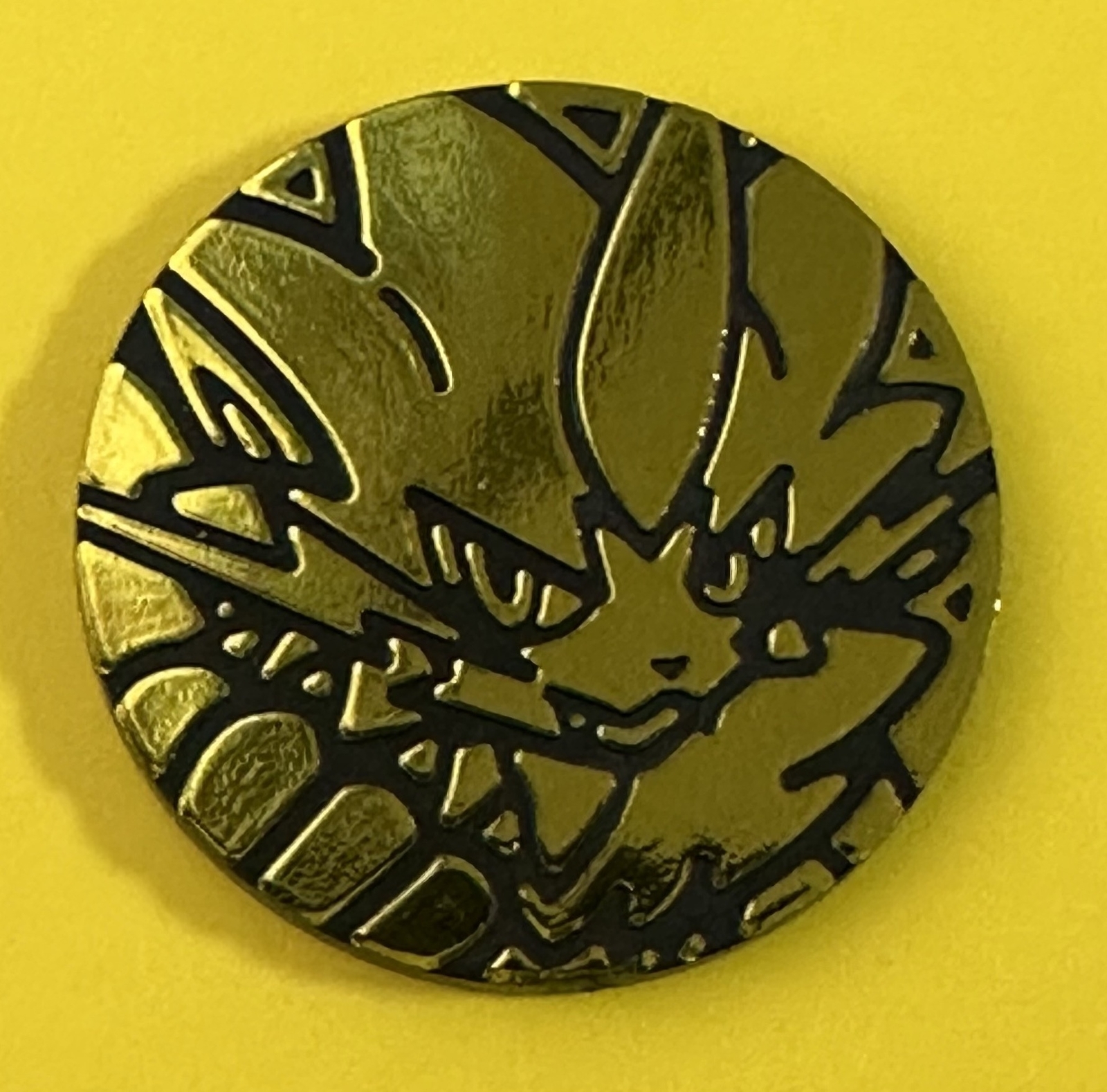 Zeraora medal Coin pokemon card game Very Rare Japanese F/S | eBay