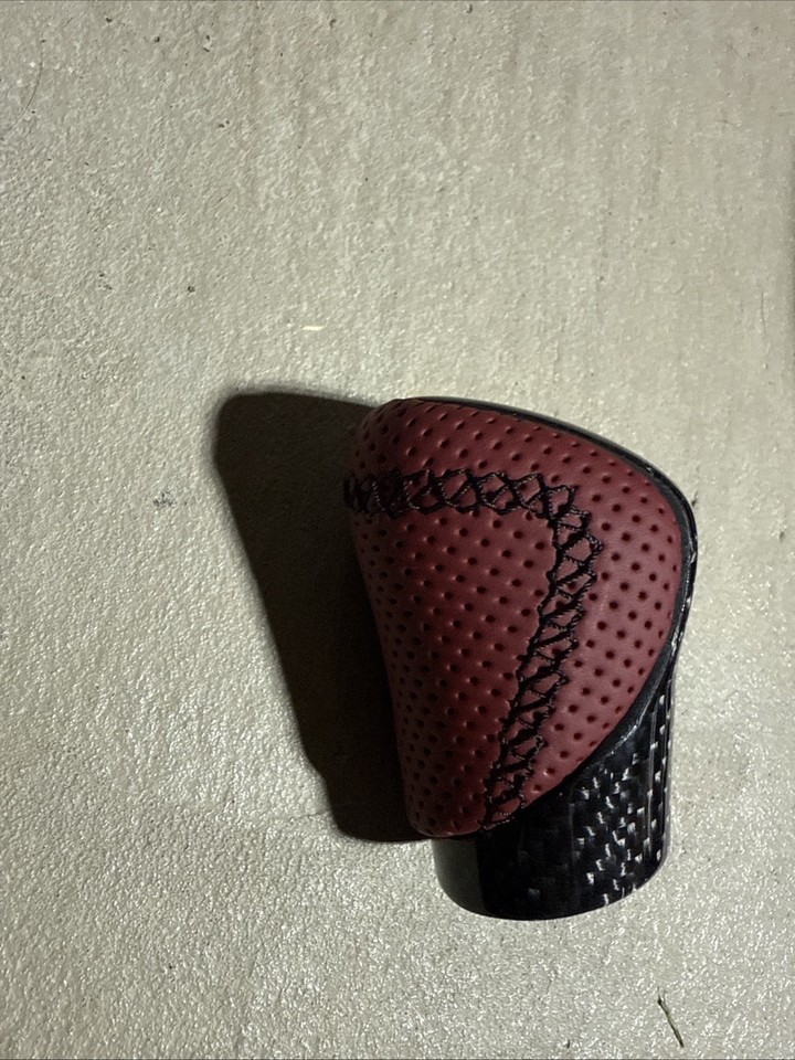 Real Twill Carbon Fiber Red Shift Knob Fits 2014+ Lexus IS350 RC350 ...
