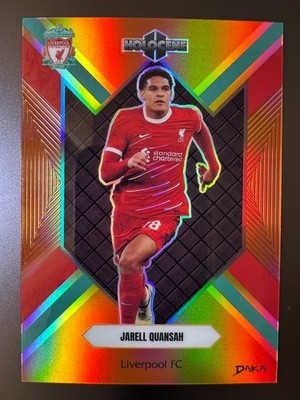 2024 Daka Liverpool FC Team Set Soccer Holocene Orange /75 - Jarell ...