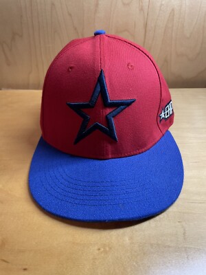 EHO Labs Snapback Cap/Hat Red & Blue 100% Polyester | eBay