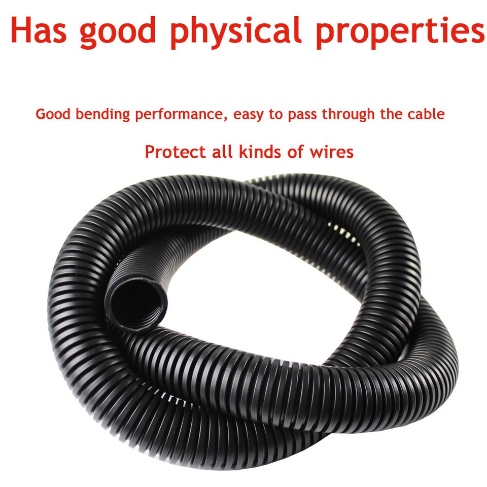 Split Wire Loom Conduit Flex Tubing Automotive Wire Protector Harness ...
