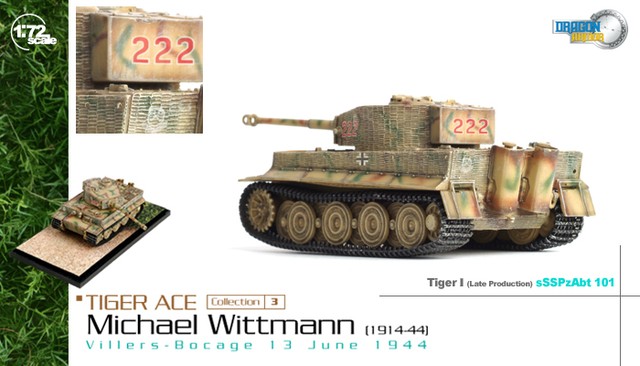 Dragon Armor 60132 1 72 Tiger I Late Production Michael Wittmann ...
