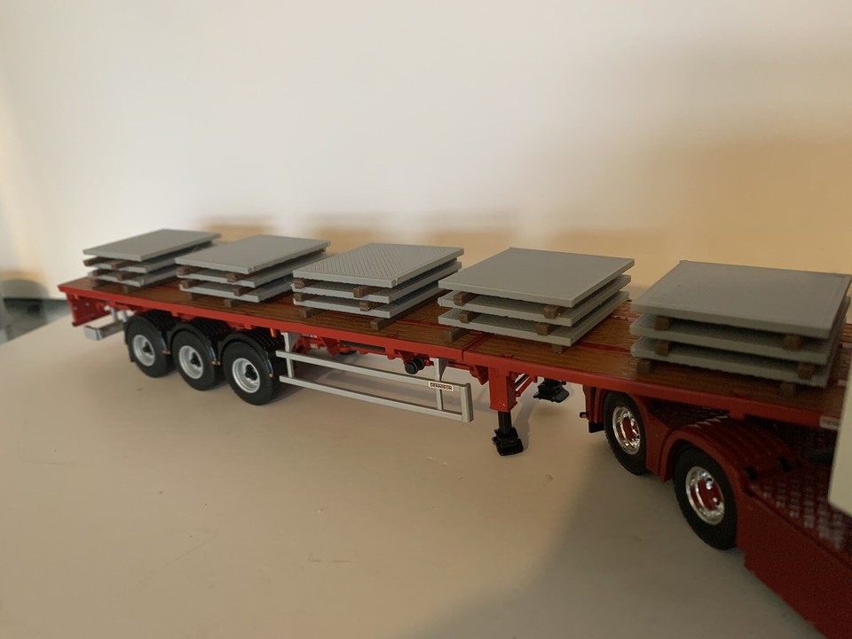 1.50 Scale Stelcon Plate Precast Concrete Slab Truck Lorry Load For Wsi ...