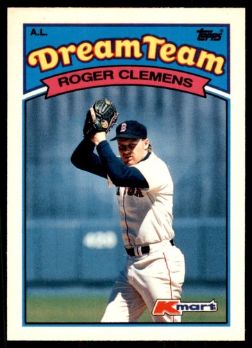 Roger Clemens 1989 Topps Kmart Dream Team Card# 20 | eBay