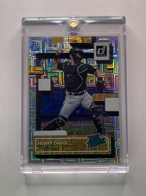 2022 Donruss HENRY DAVIS #RP-3 Vector Parallel Rated Prospect | Pirates ...