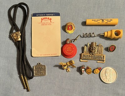 Vintage Lot Shriner Masonic Bolo Pins Now Tie Tack Token Corkscrew + | eBay