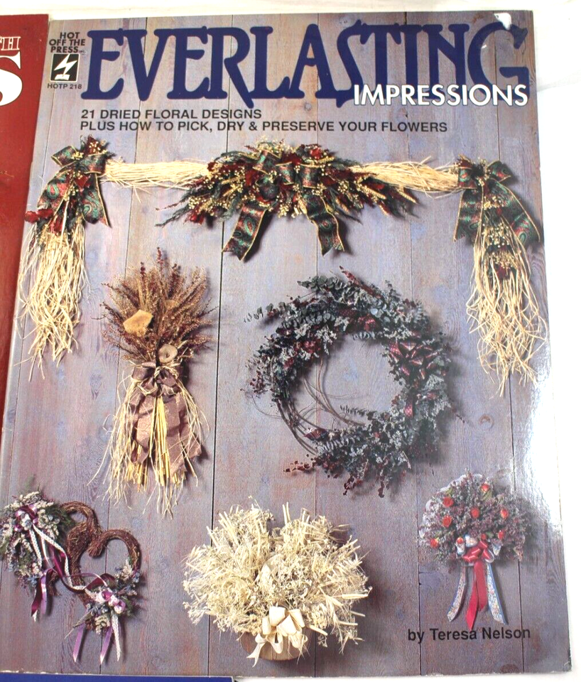 Lot of 3 Ass. Craft Making Books Everlasting Impressions-Accent Garland ...