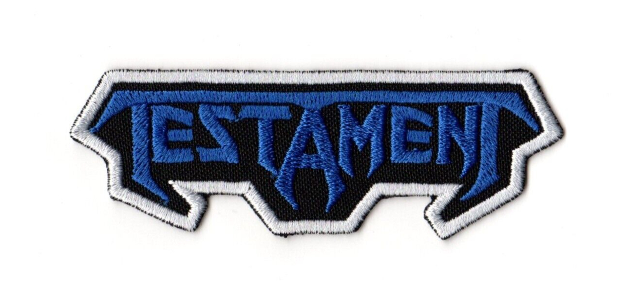 Testament Embroidered Sew-on Patch | Legacy American Thrash Metal Band ...